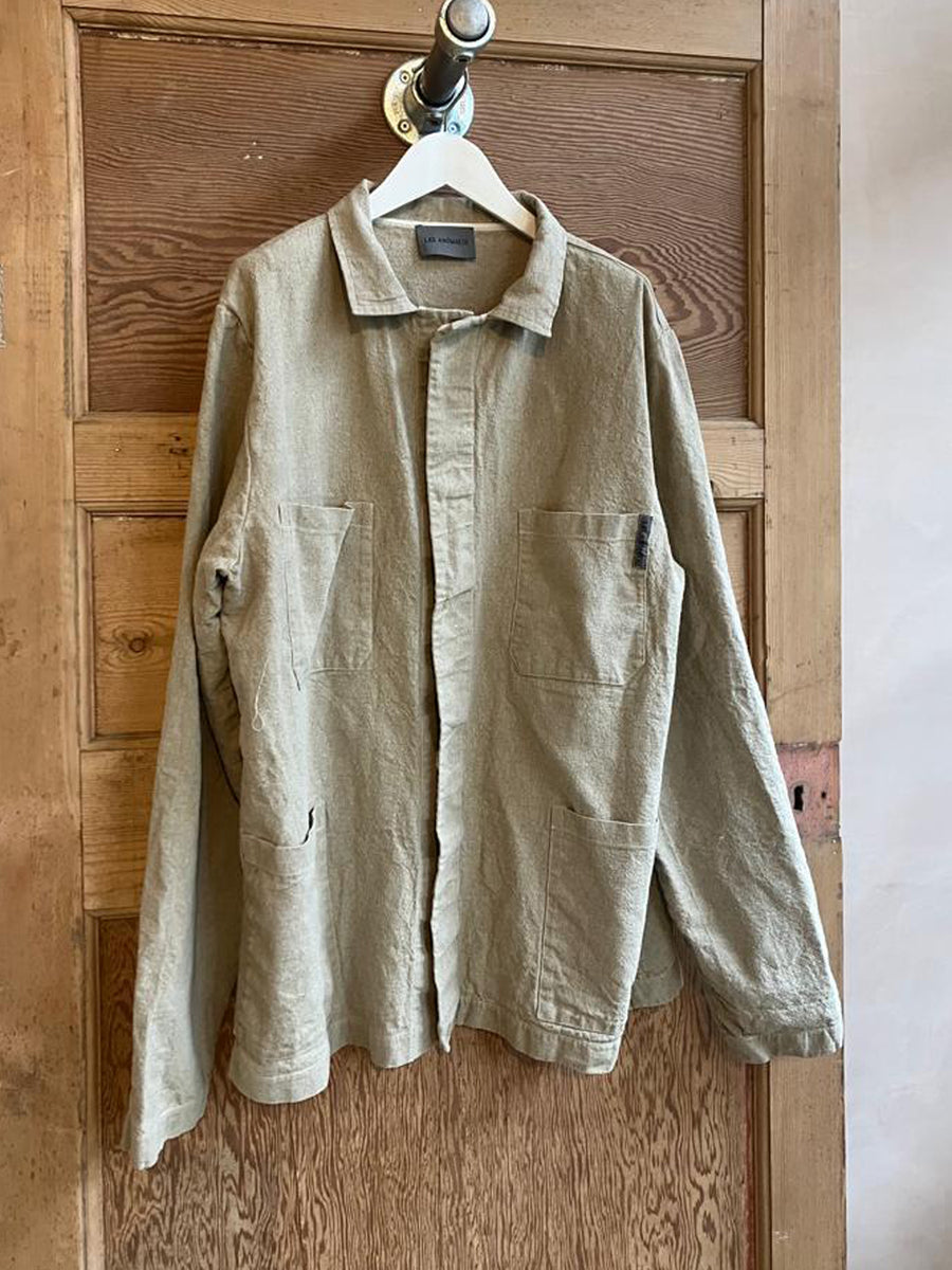 THE SIGNWRITER / Linen Workwear Jacket – Les Animaux